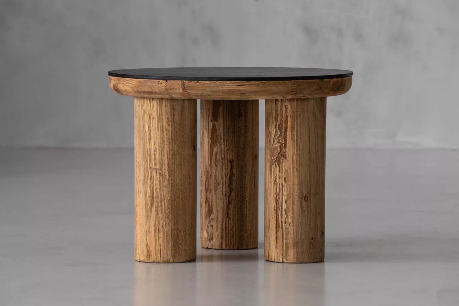 ASMA D60 Reclaimed Wood Round Coffee Table