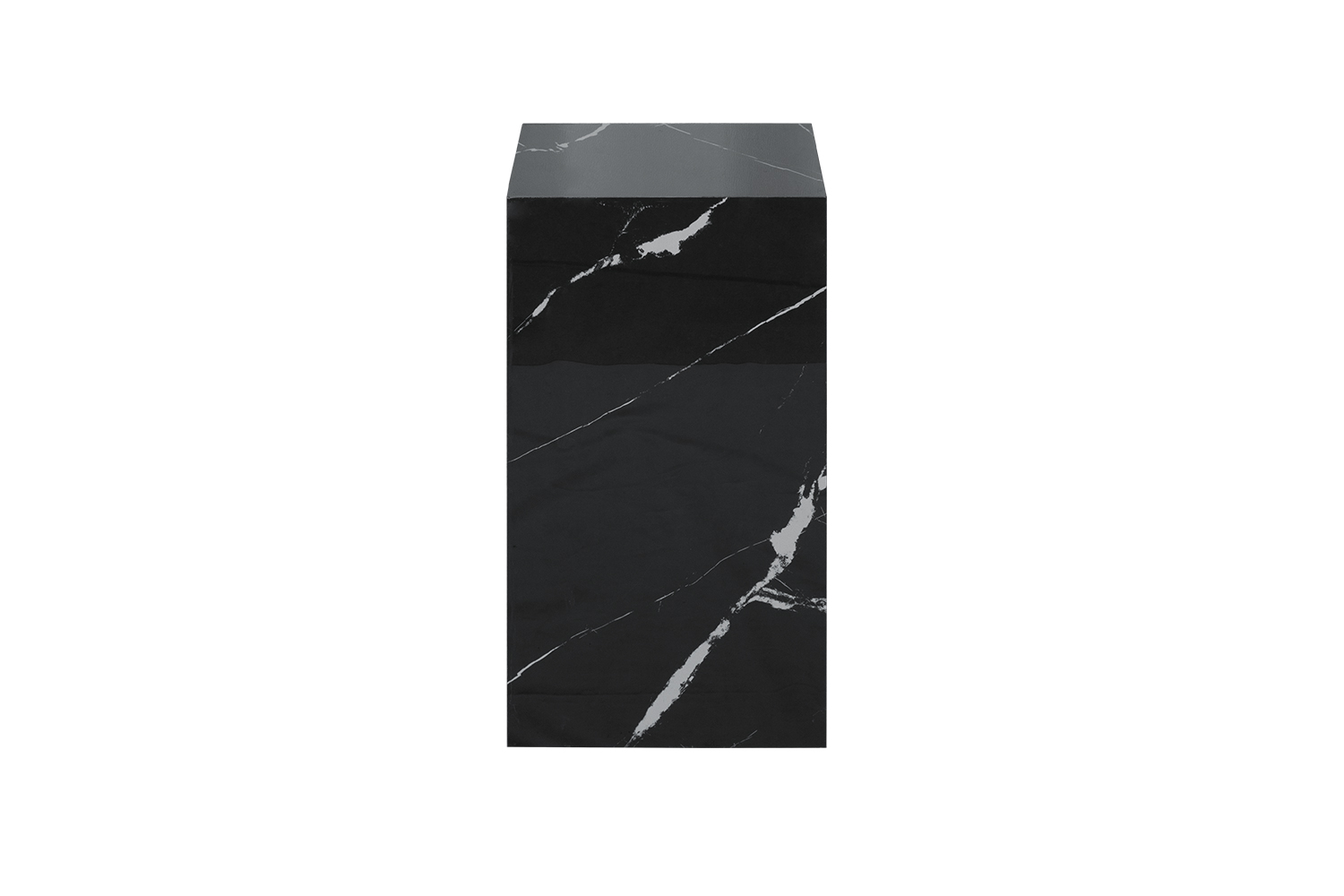 DELRAY Sintered Stone Pedestal Stand/Display Plinth(Gloss Black) - H60