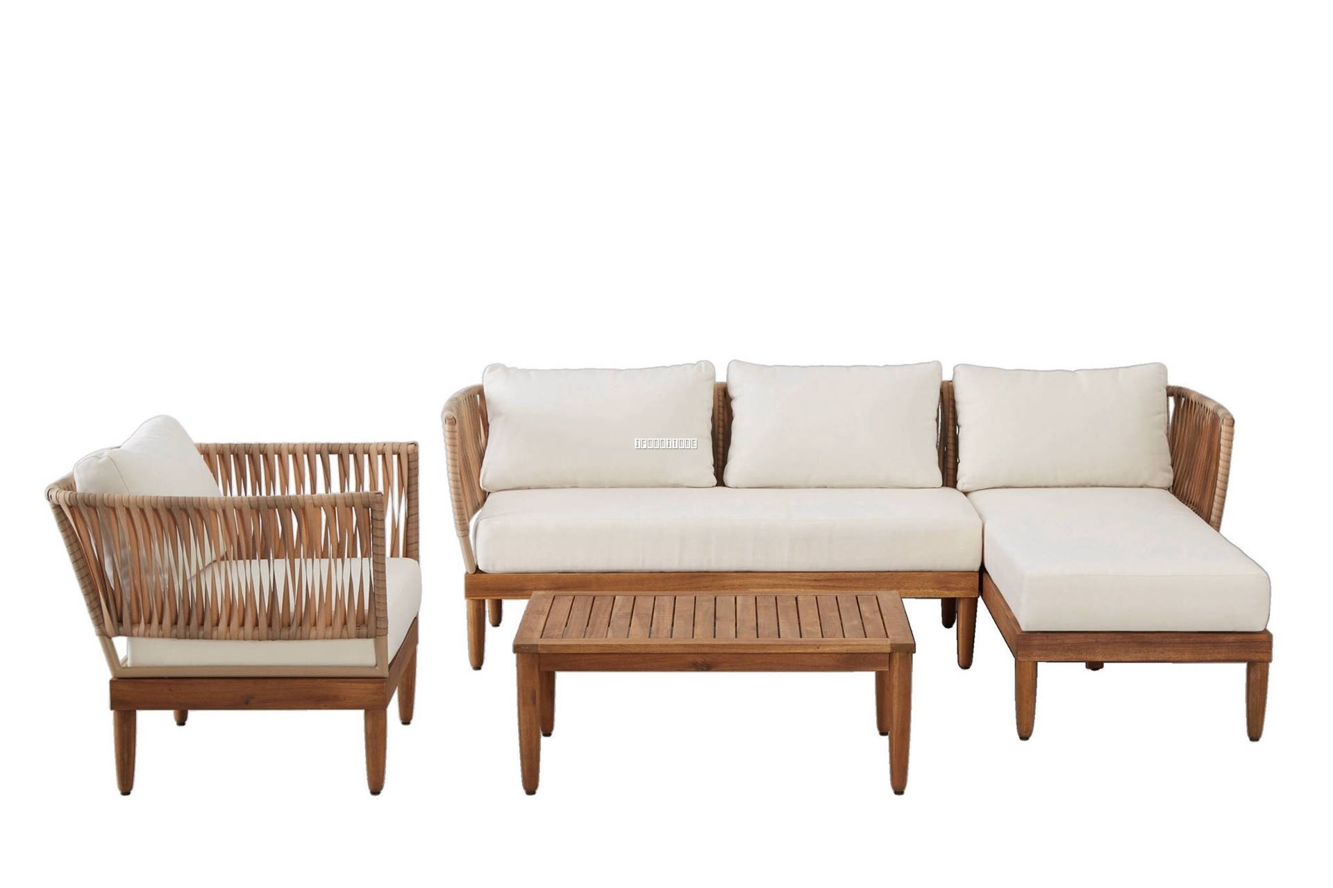 ELISE Sectional Outdoor Lounge Wicker Sofa Set