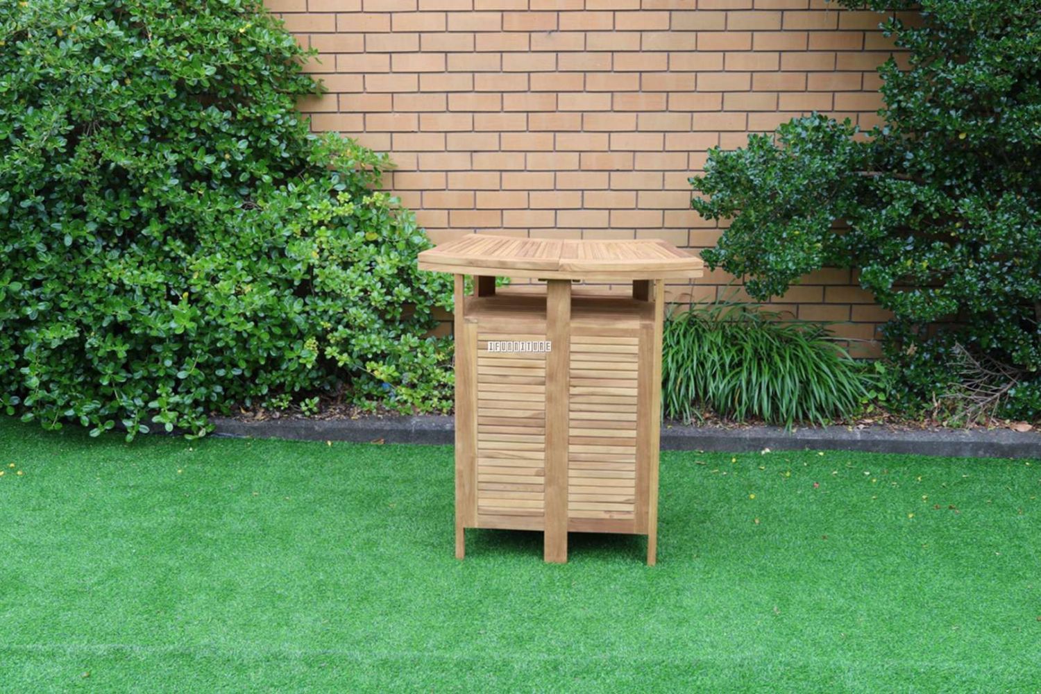 BALI Solid Teak Wood Extendable Outdoor Bar Table