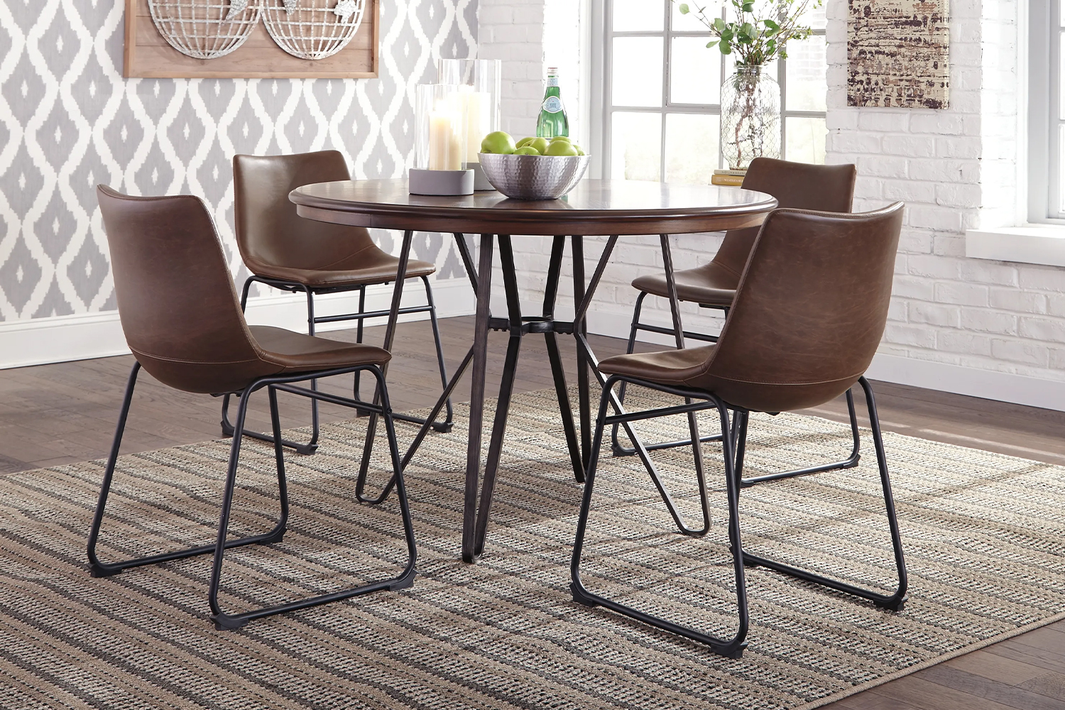 KRISTA Dining Chair (Brown)