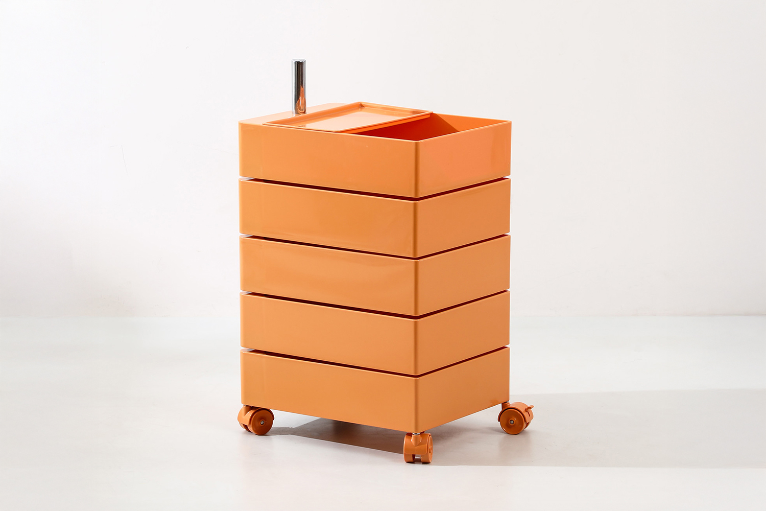 GAVIN Rotating 5 Tier Utility Drawer Trolley