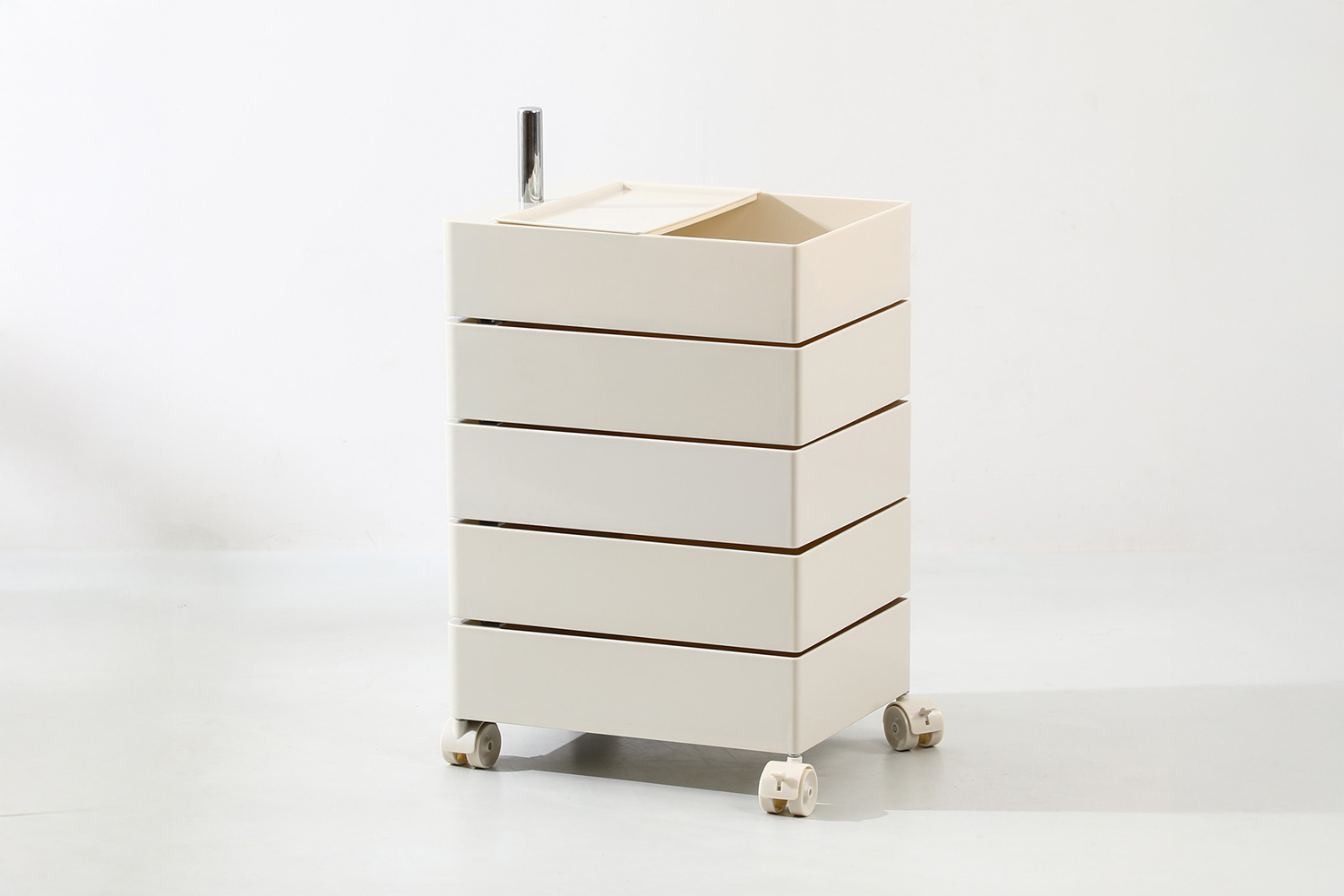 GAVIN Rotating 5 Tier Utility Drawer Trolley