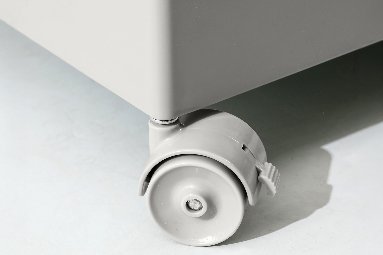 GAVIN Rotating 5 Tier Utility Drawer Wheel Trolley (Cream)