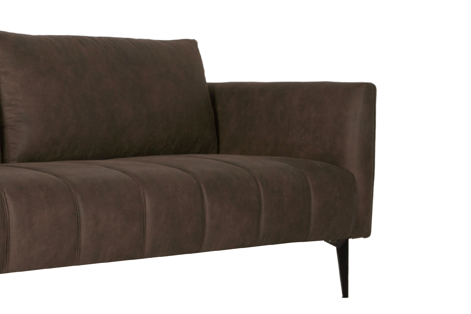BARTLET Air Leather Sofa Range (Chocolate) - 3+2+1 Sofa Set