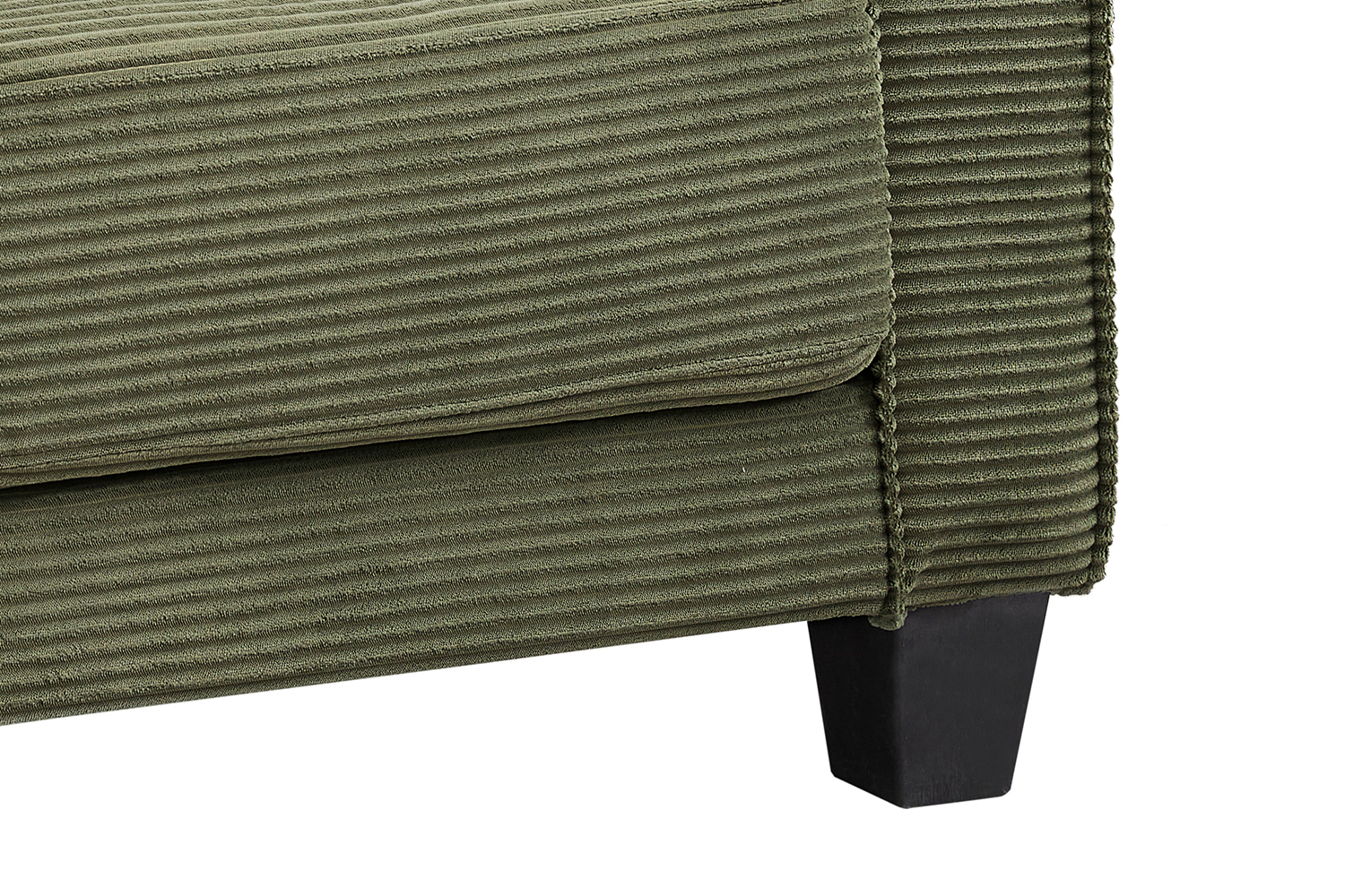 HERBERT 3/2/1 Seater Corduroy Sofa Range (Green)