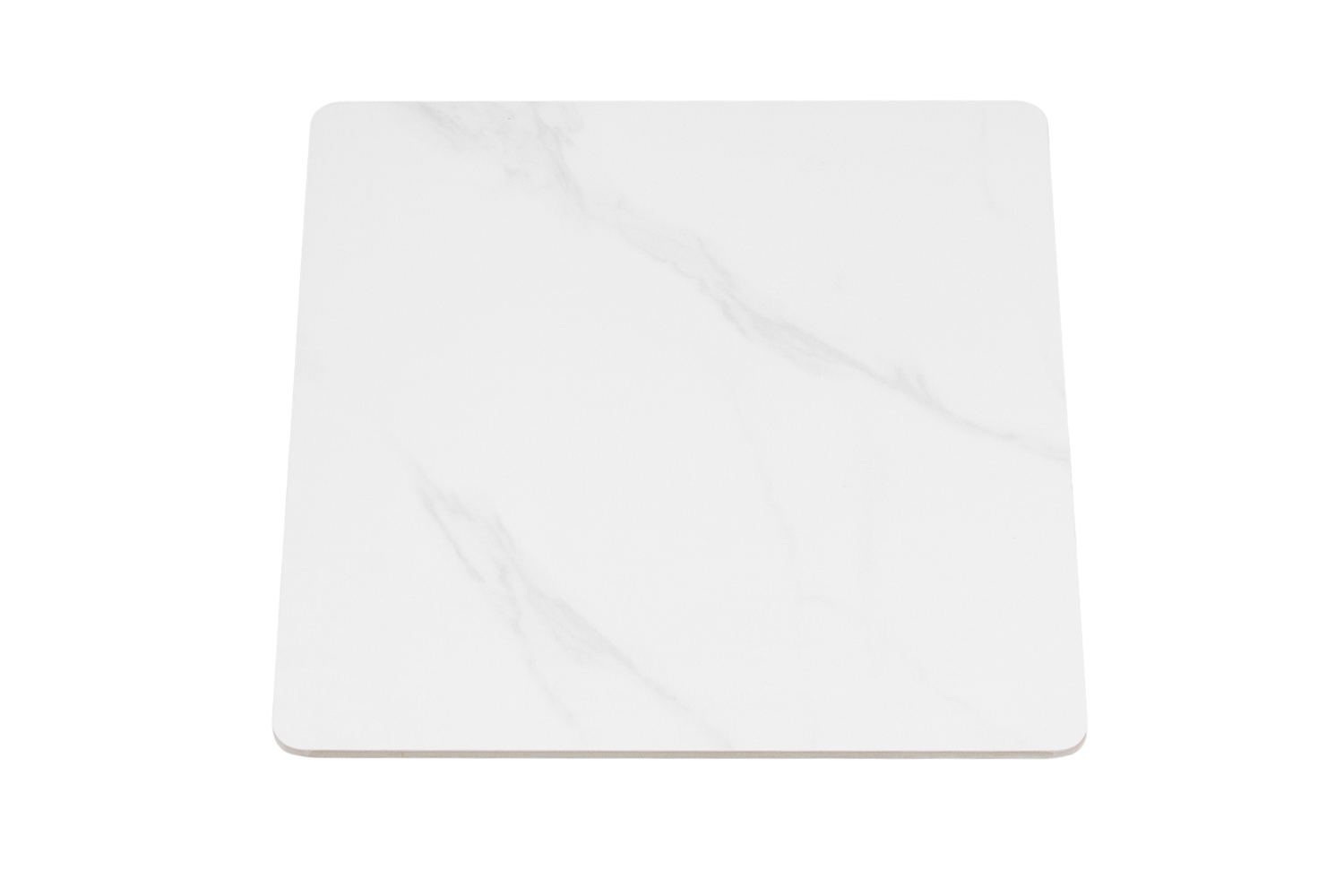 LAVANT Square Sintered Stone Table Top (White) - 60x60