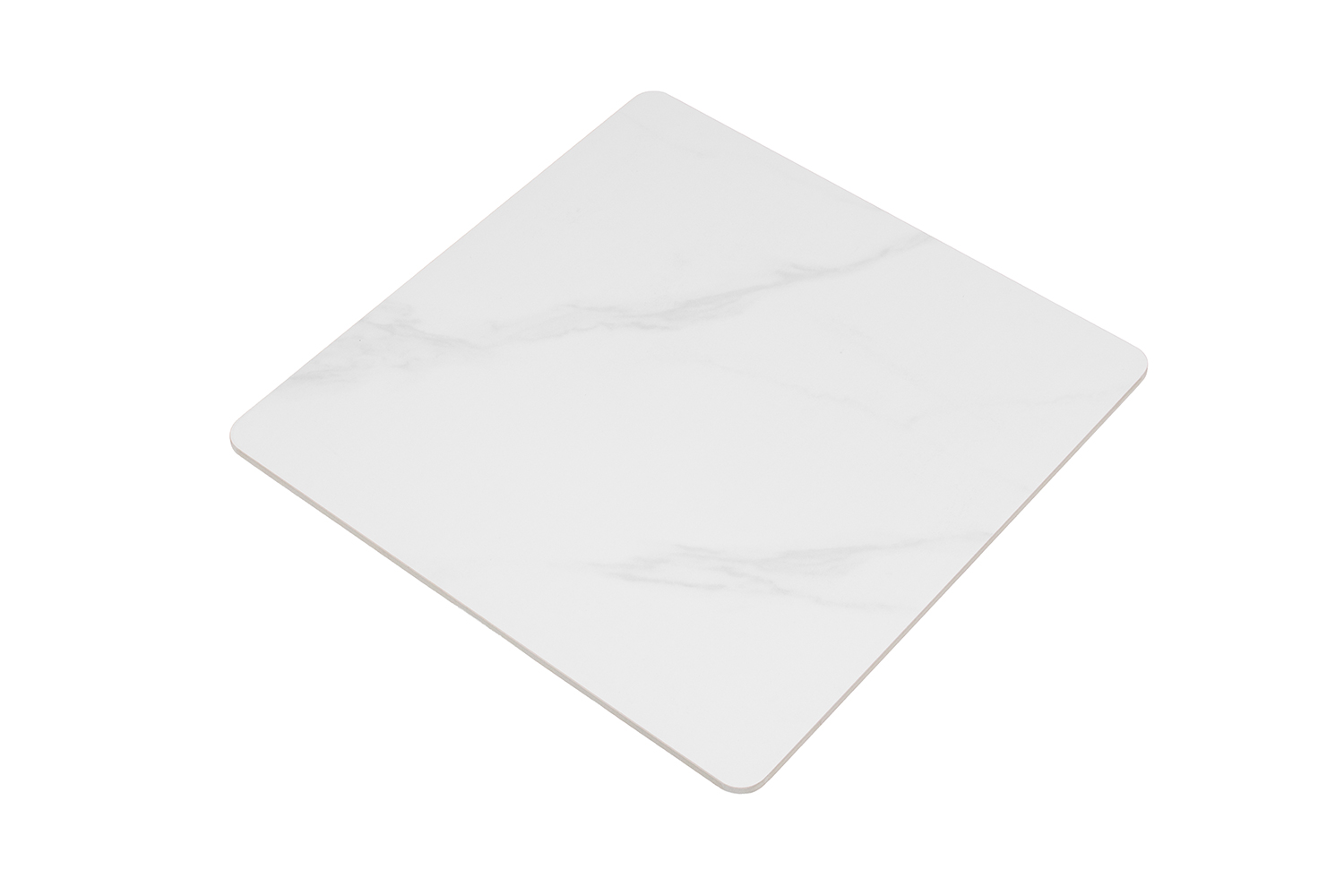 LAVANT Square Sintered Stone Table Top (White)