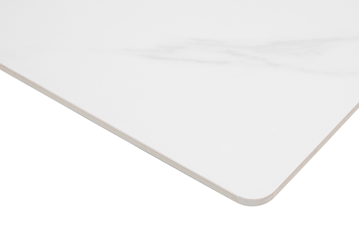 LAVANT Square Sintered Stone Table Top (White)