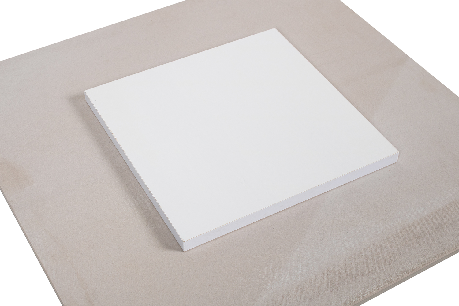 LAVANT Square Sintered Stone Table Top (White)