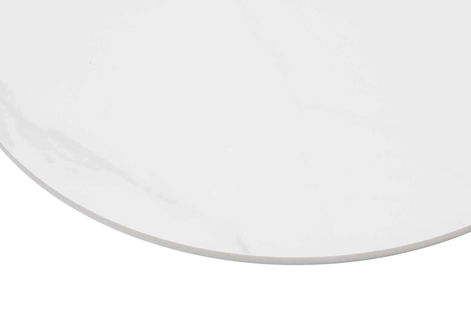 LAVANT Round Sintered Stone Table Top (White)