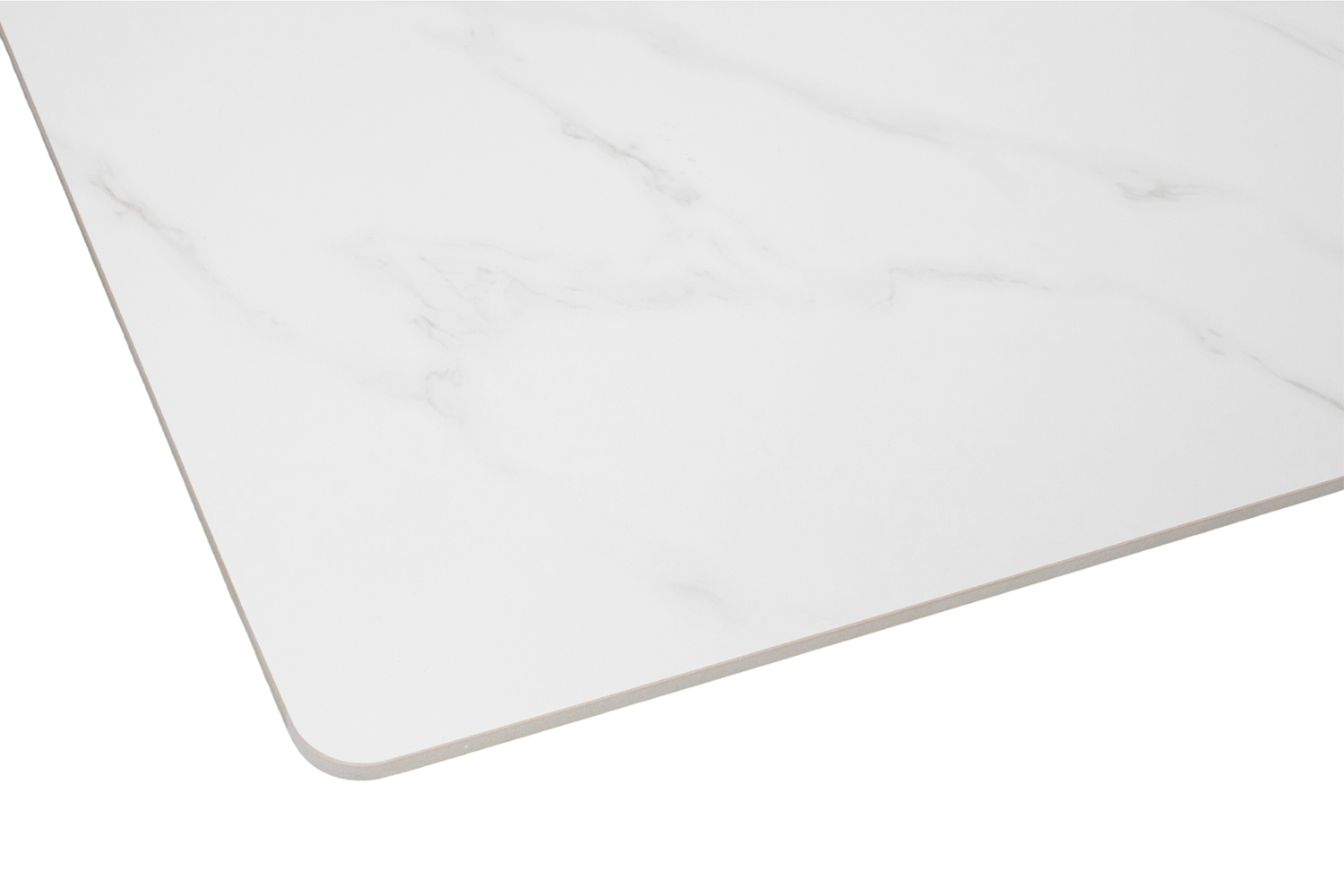 LAVANT Rectangular Sintered Stone Table Top (White)