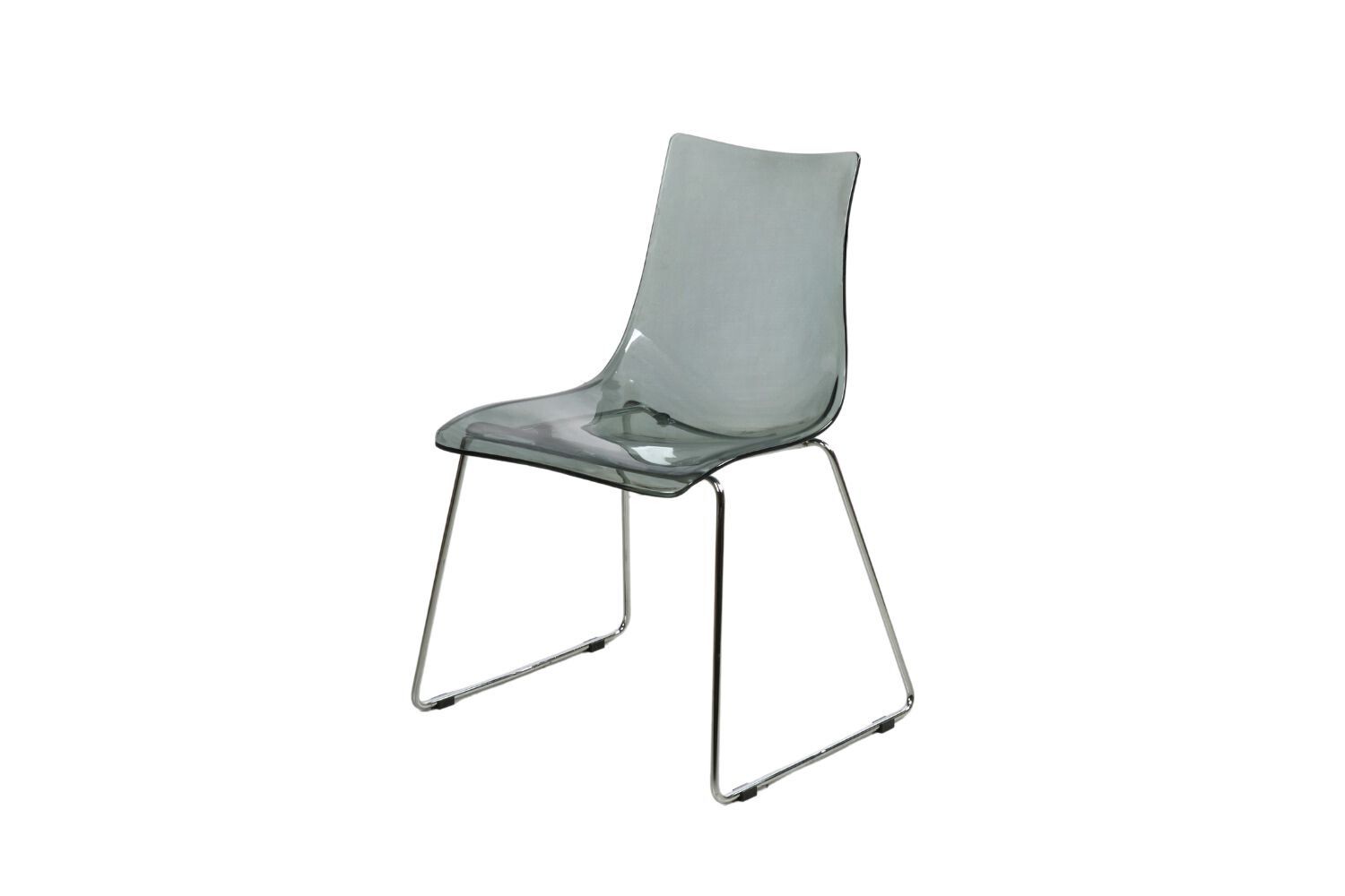 [FLOOR MODEL CLEARANCE] Crystal Dining Chair (Smoke)