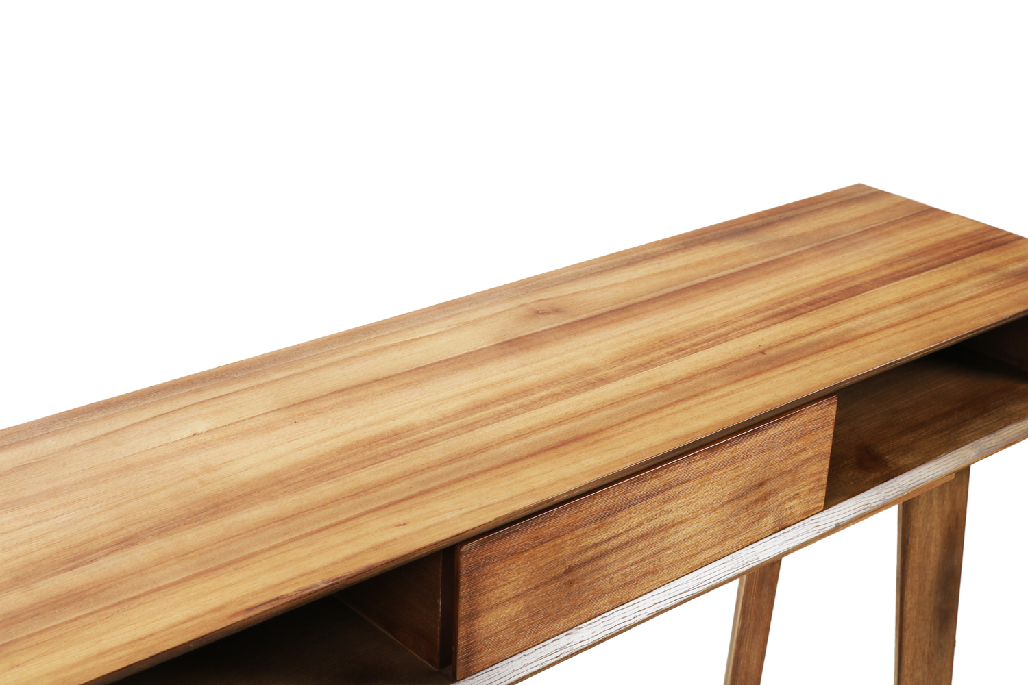 [FLOOR MODEL CLEARANCE]GRANVILLE Solid Acacia Wood 140 Hall Table