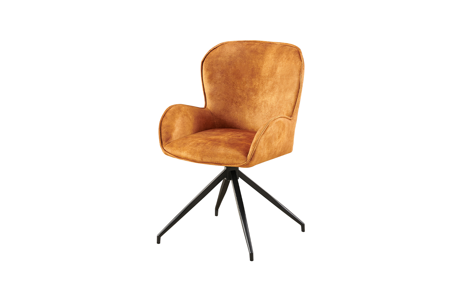 DUMBO 360° Swivel Dining Chair (Caramel)