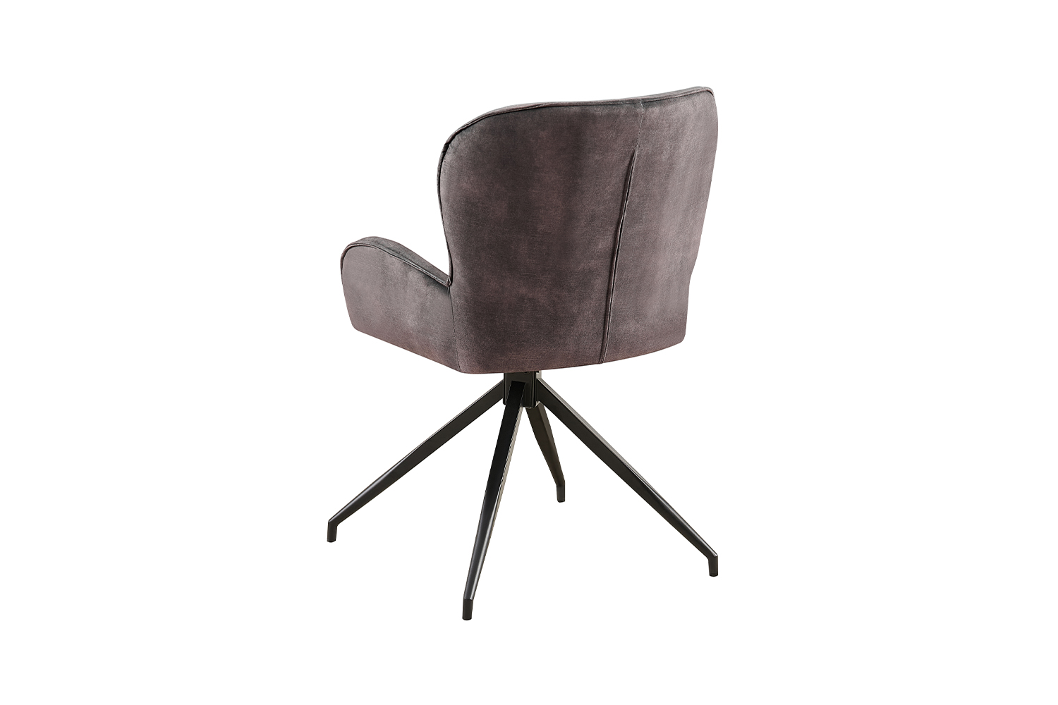 DUMBO 360° Swivel Dining Chair (Grey) - 2 Chairs in 1 Carton