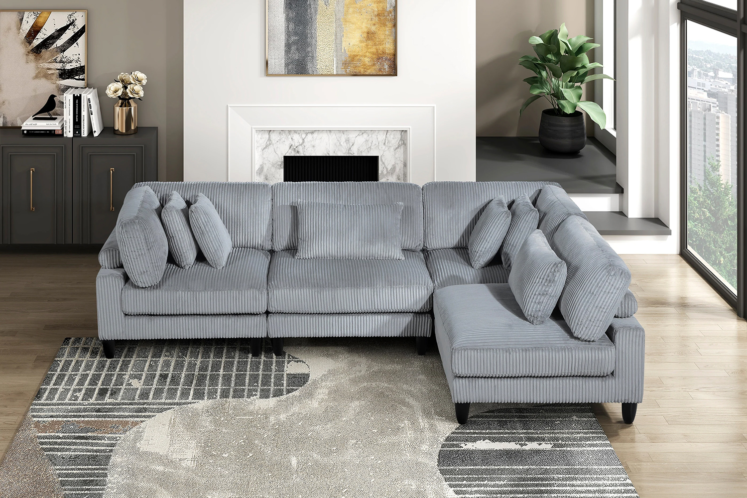 VIANNA Sectional Modular Sofa - Corner