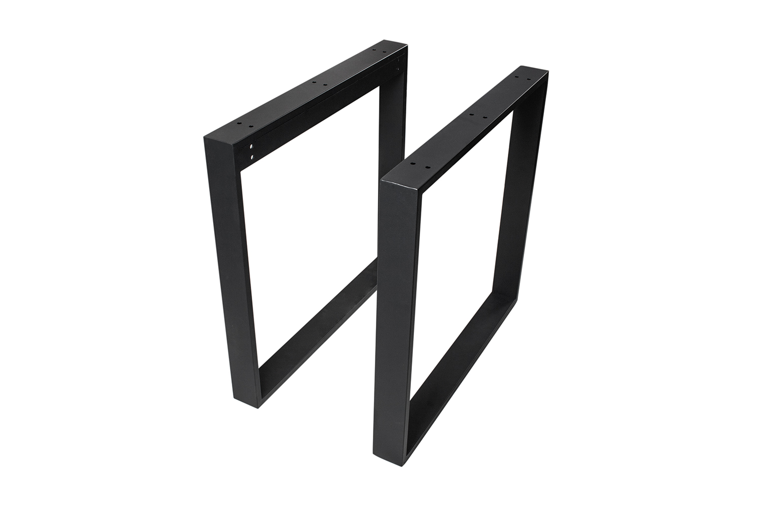 SynergyPlus H73.5 Square Metal Table Legs with 180 Support Bracket