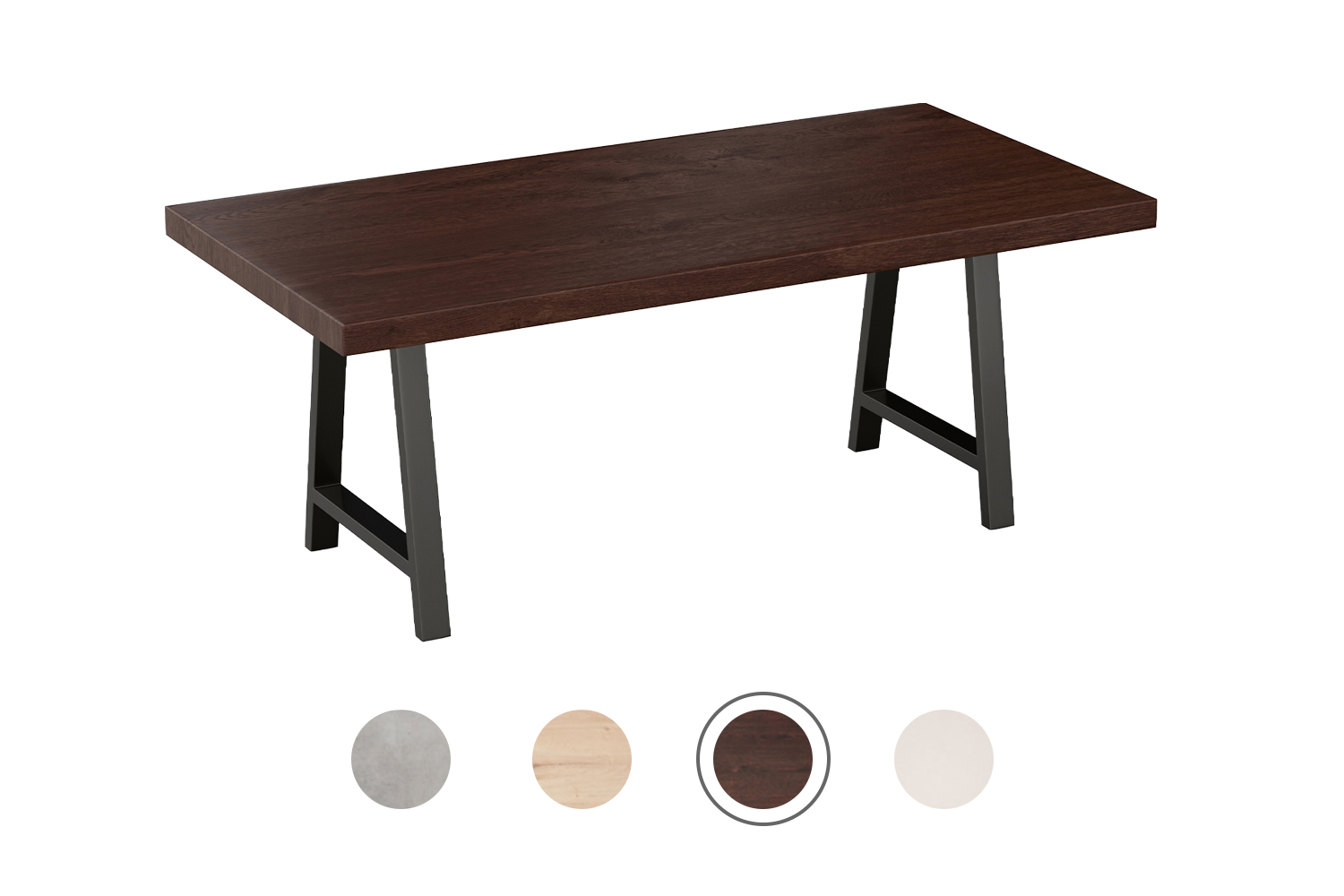 SynergyPlus H72 A-Frame Metal Table Legs - Set of 2