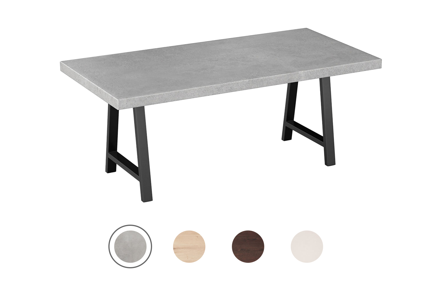 SYNERGYPLUS 180/200 Table Top (Cement Grey)