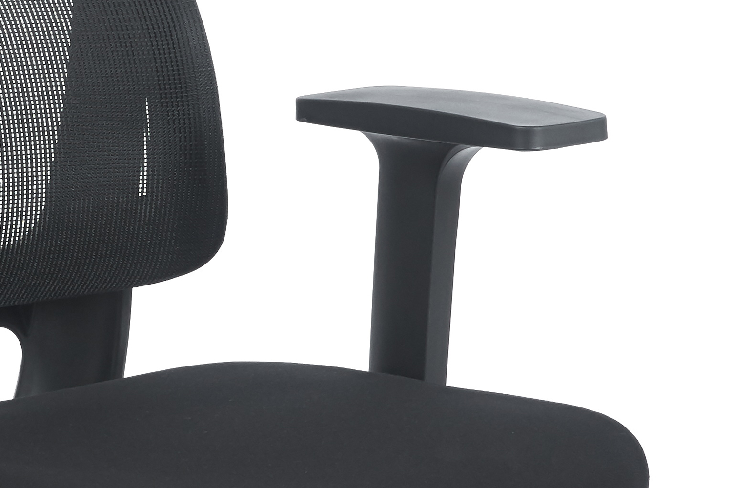 RIN Height Adjustable Mesh Office Chair with Hard Footrest