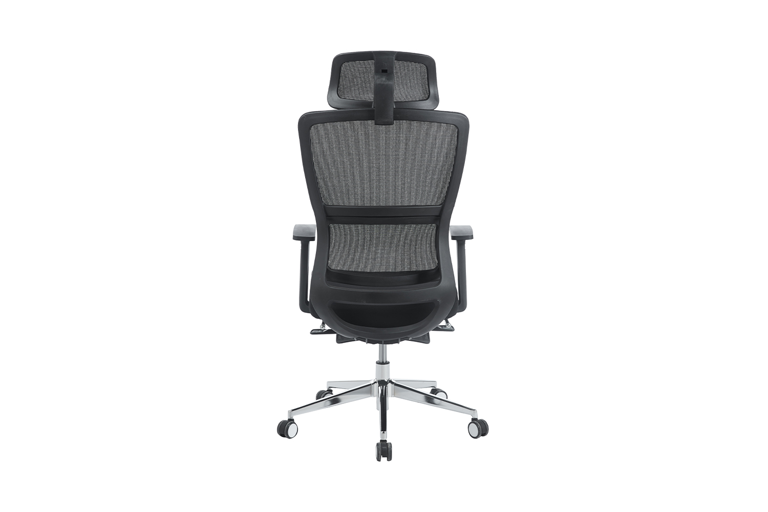 RIN Height Adjustable Mesh Office Chair with Hard Footrest