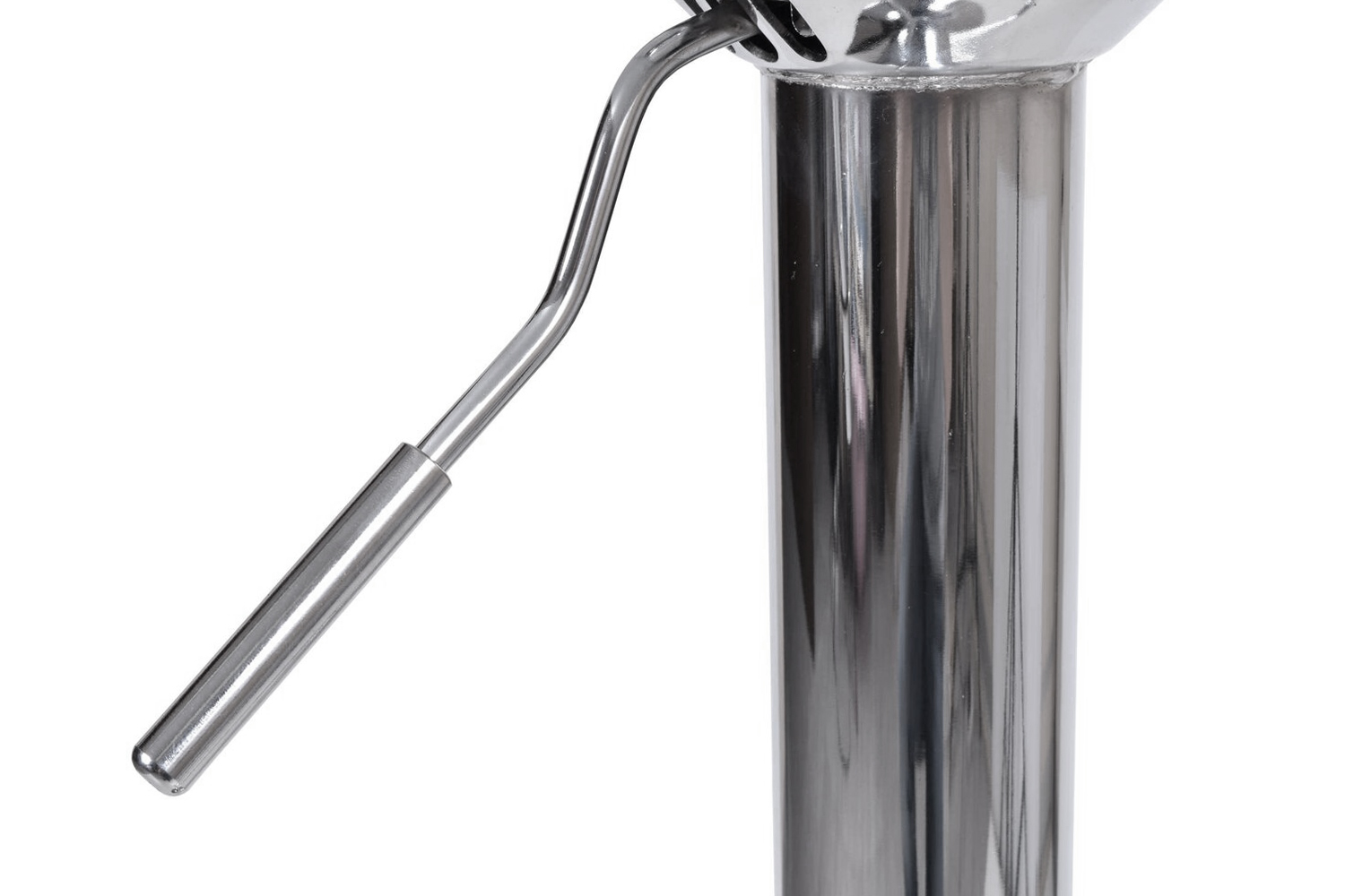 LIBBY Adjustable Swivel Gas Lift Bar Stool (Black)