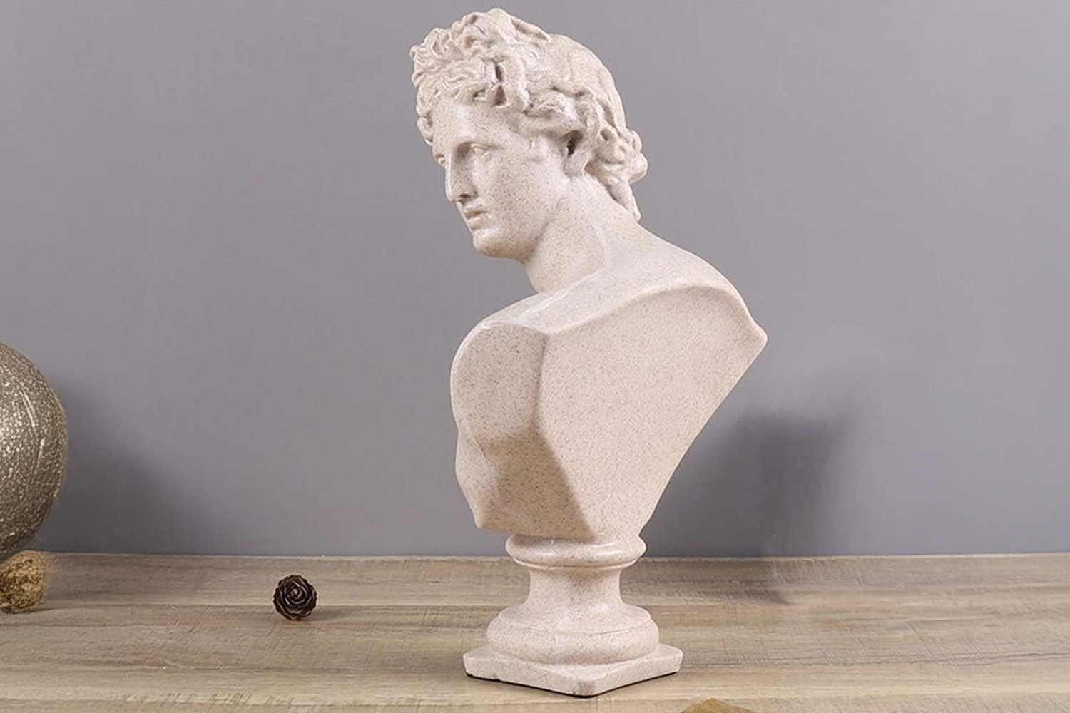 Classic Greek Bust Sculpture Ornaments Character Figure Resin Sculpture