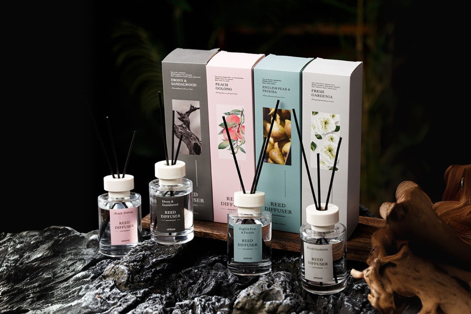 ARTEMIS Reed Diffuser Signature Scent (120ml Each)