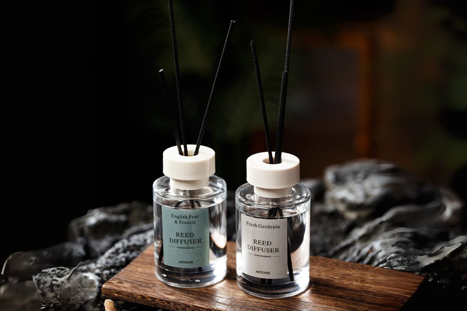 392-002 ARTEMIS Reed Diffuser Signature Scent (120ml Each) - Fresh Gardenia
