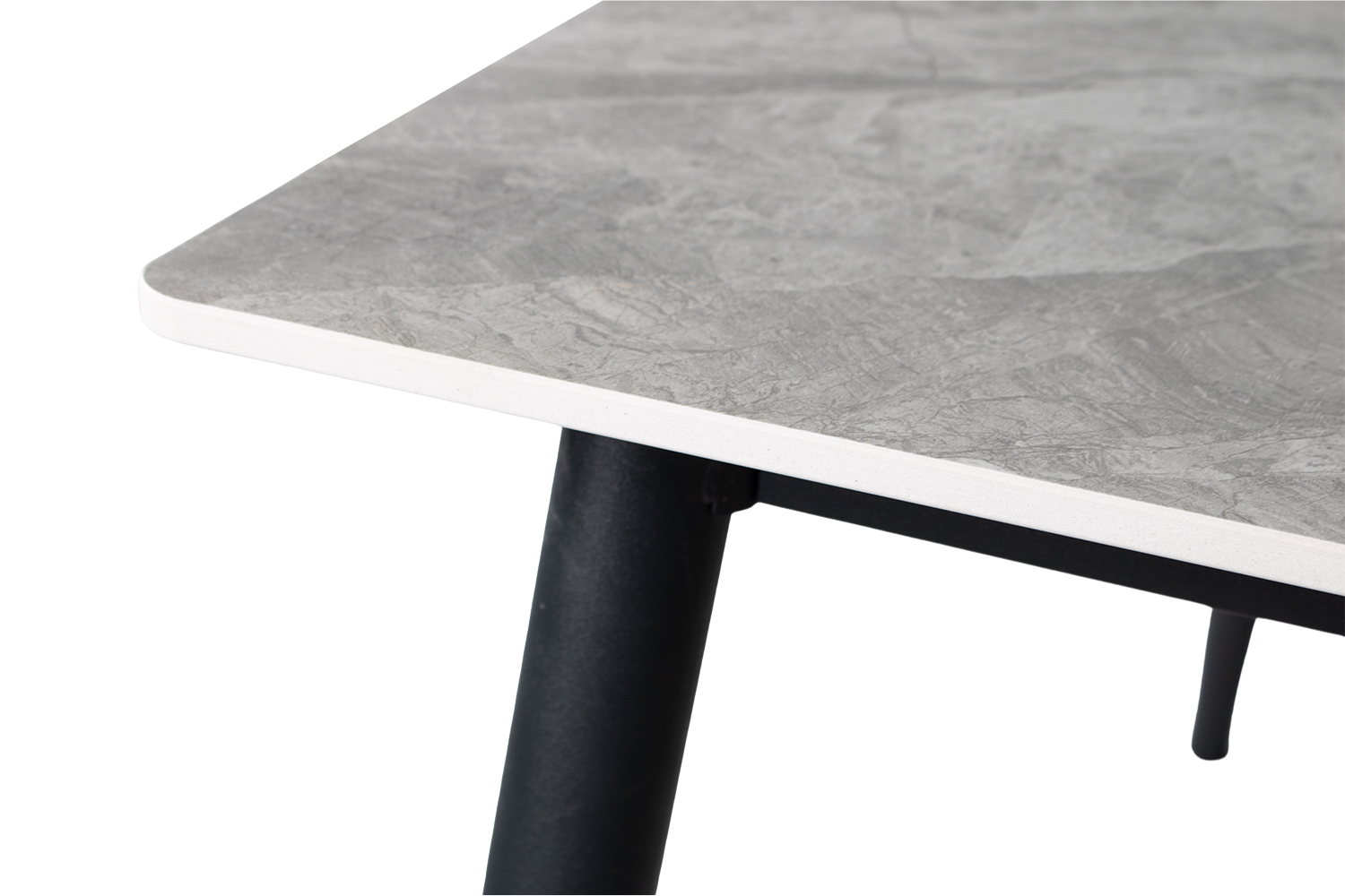 MIKASA 120 Sintered Stone Top Dining Table (Grey)