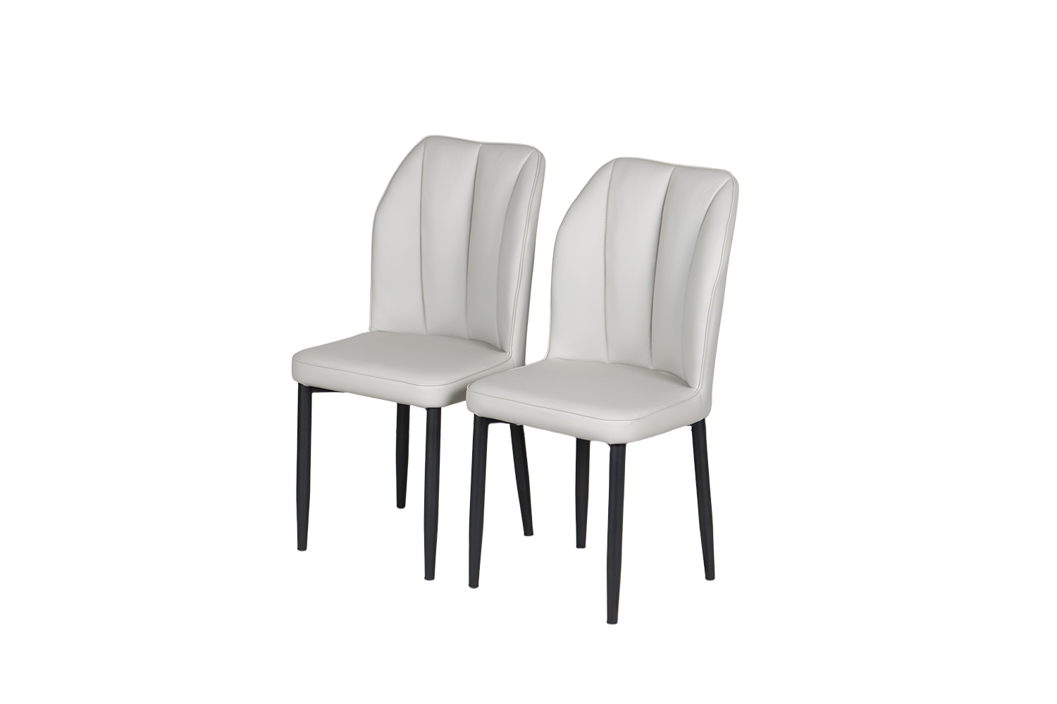 MIKASA 120 Sintered Stone Top 5PC Dining Set (Grey Table)