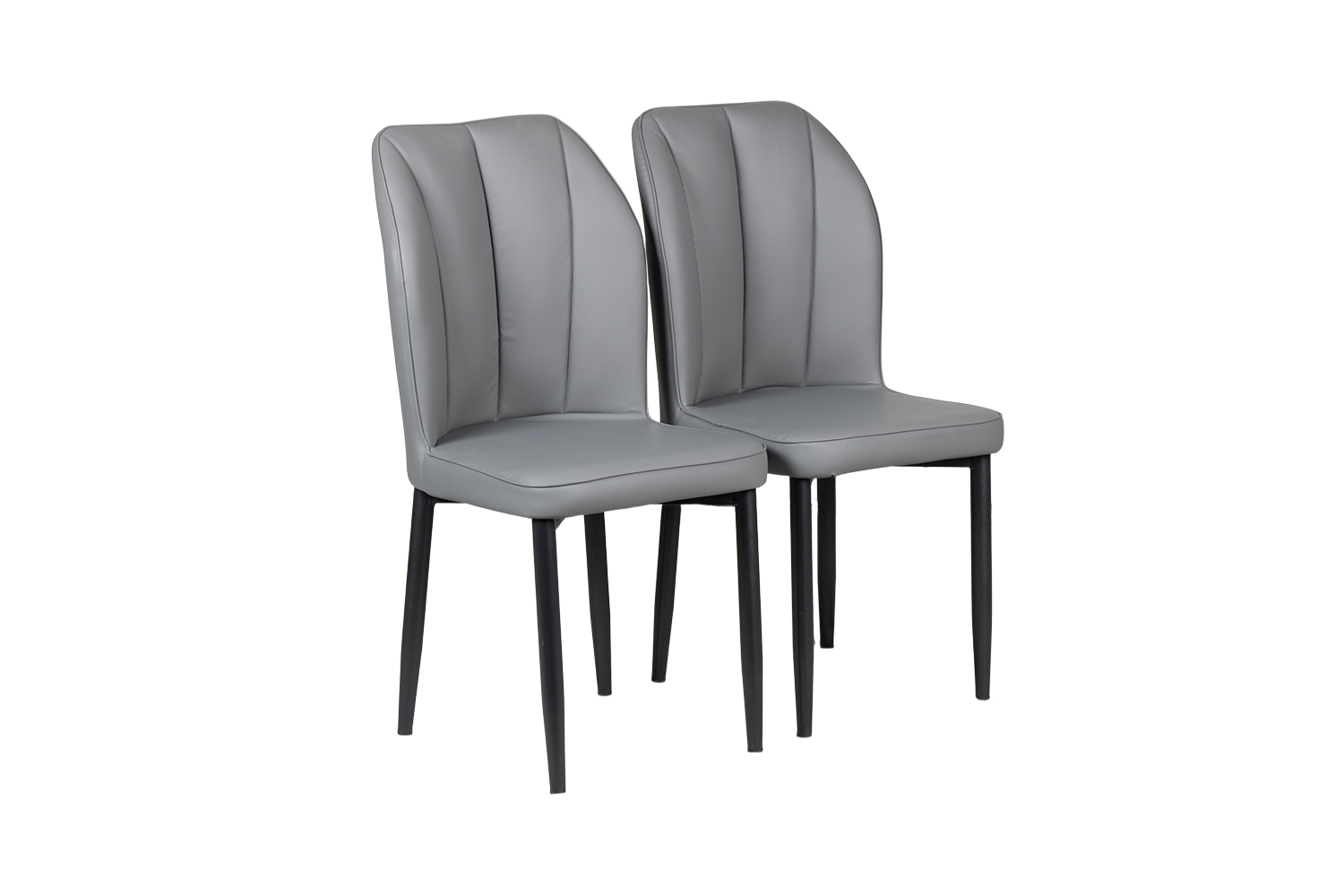 MIKASA 120 Sintered Stone Top 5PC Dining Set (Grey Table)