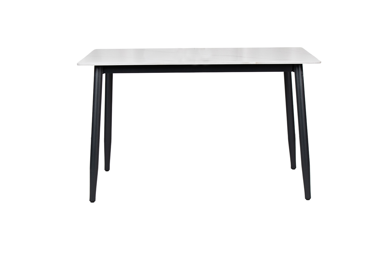 MIKASA 120 Sintered Stone Top 5PC Dining Set (Crisp-White Table + 4 ...