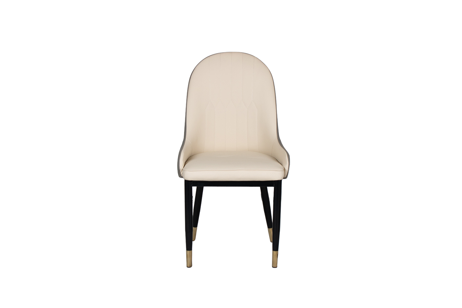 ORBIT Dining Chair (Beige & Grey) - Each