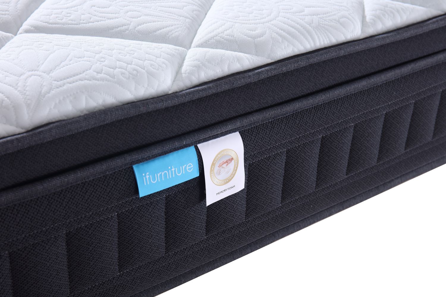UTOPIA Memory Foam Euro Top Mattress - King Size