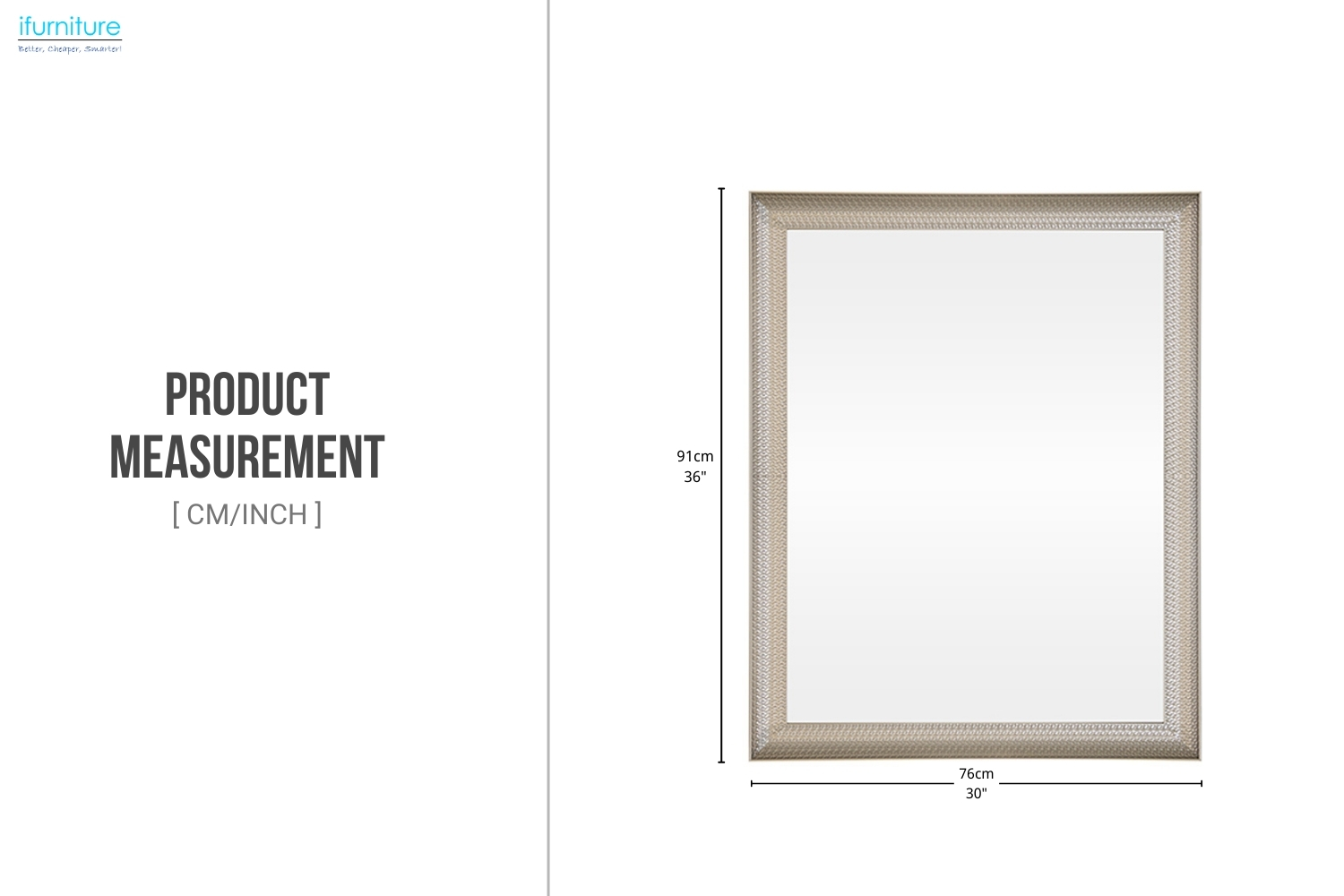 339-043 H91 Wall Mirror