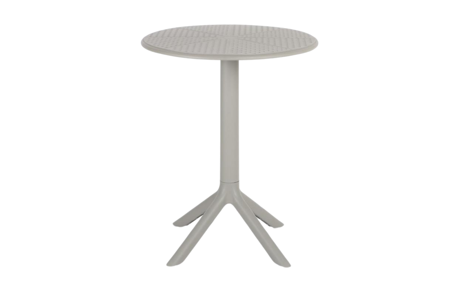 FLORINA D60 Round Dining Table - UV, Water & Moisture Resistance (Grey)