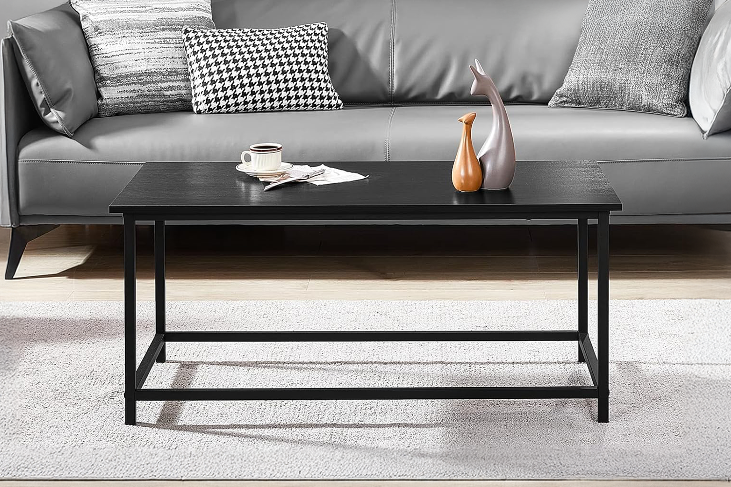 GASTON 80 Coffee Table (Black)
