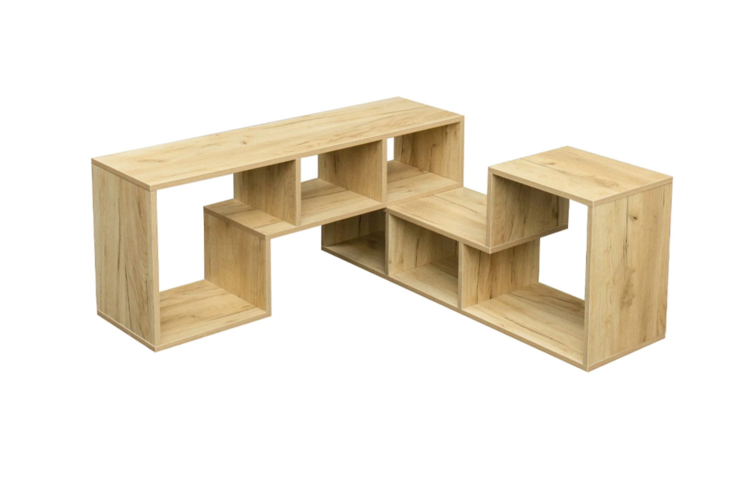 LIZZY Extensible Double L-Shaped TV Unit