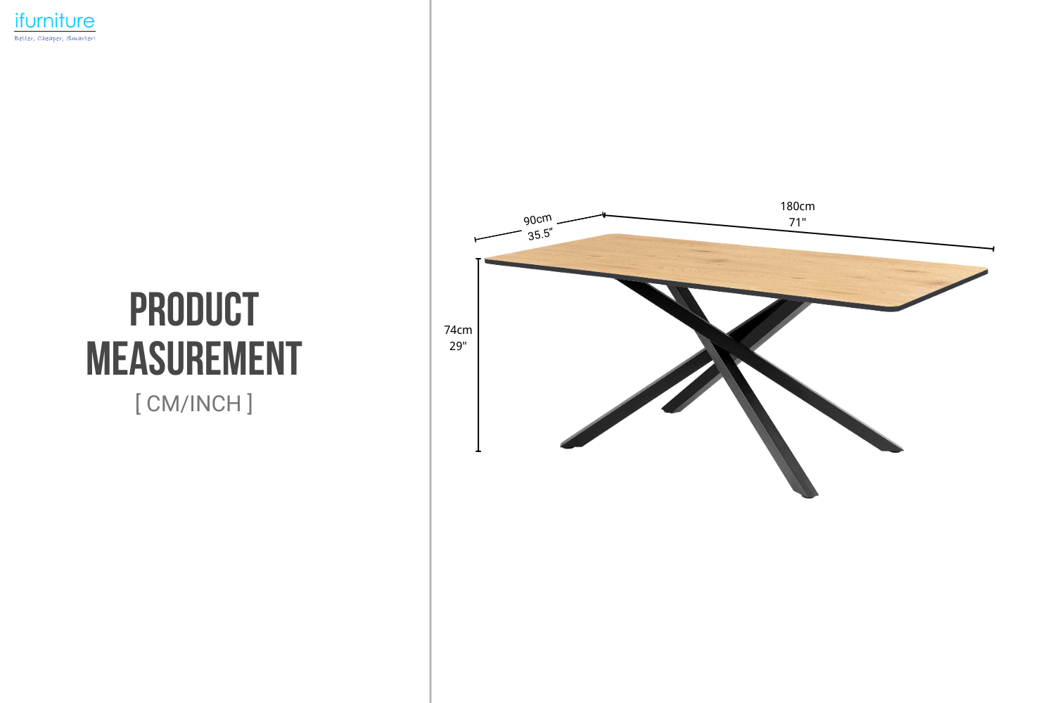 MARION 180 Dining Table