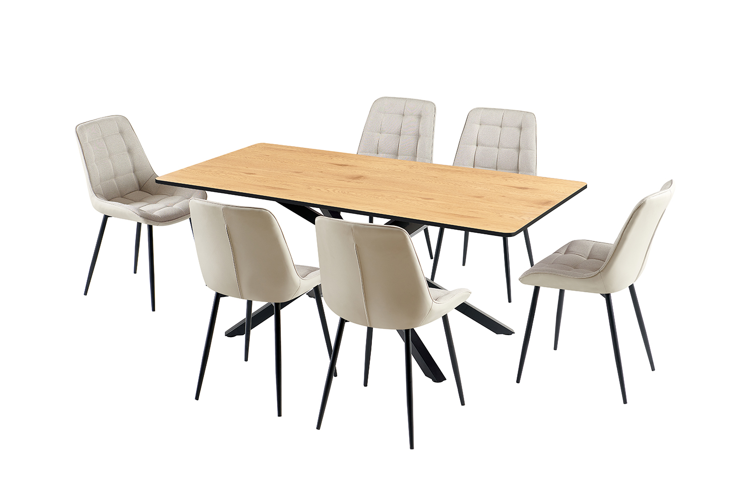 MARION 180 7PC Dining Set