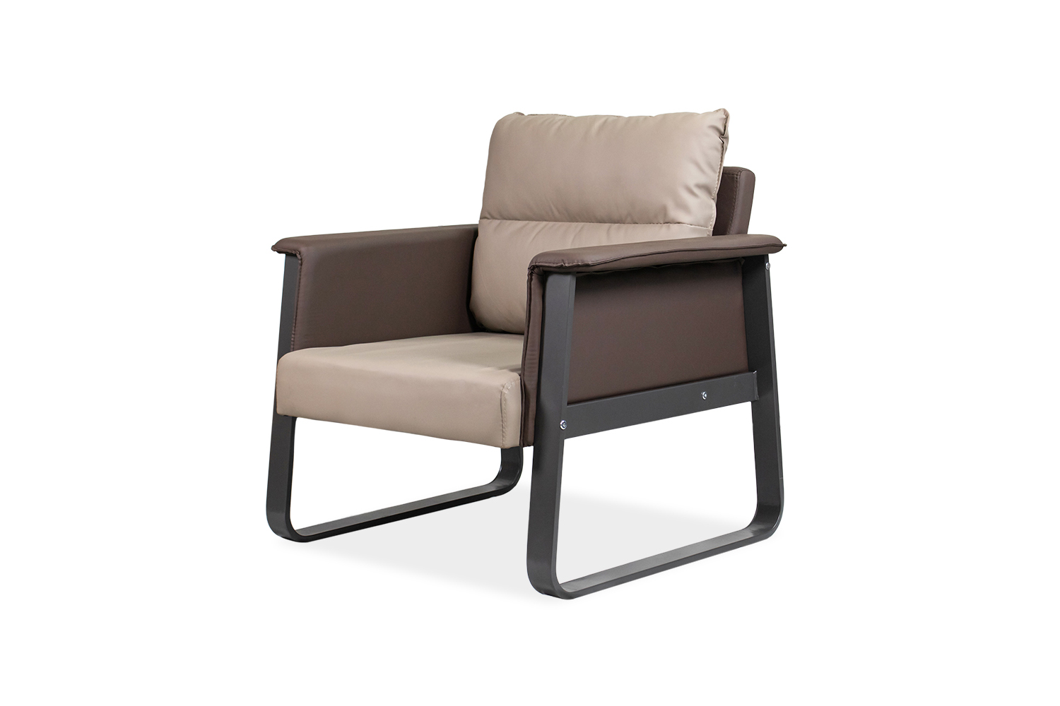 REPOSE 1 Seater Sofa/Armchair(Brown)