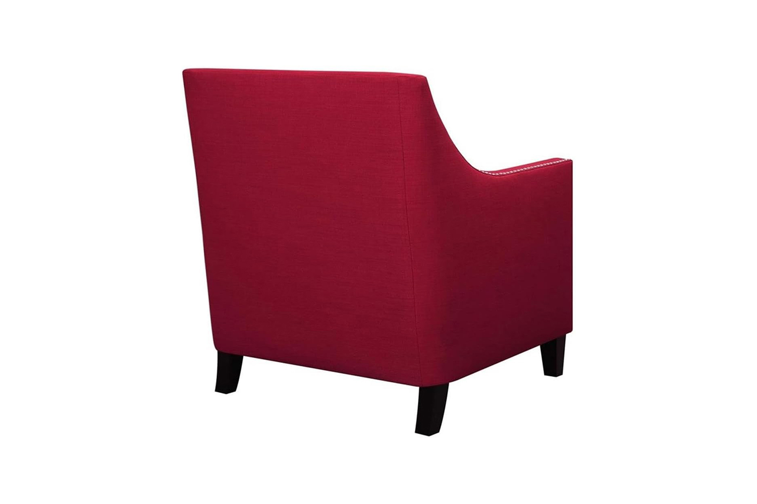 ABBEY Fabric Arm Chair (Red)