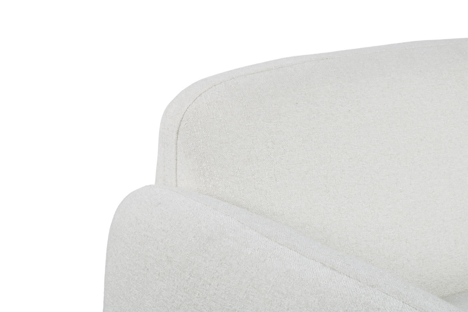 SUMMIT Fabric Modular Corner Sofa (White)