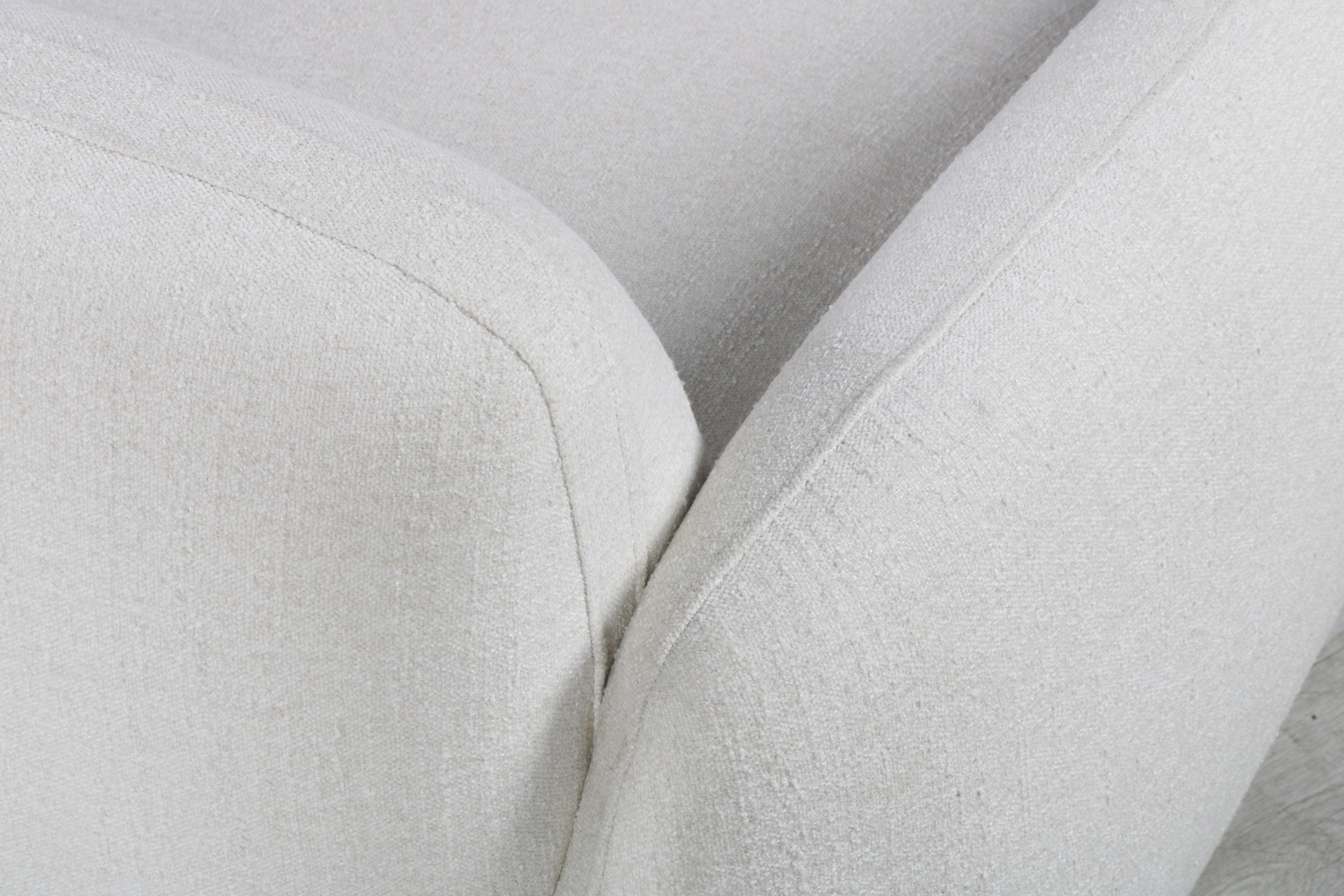SUMMIT Fabric Modular Corner Sofa (White)