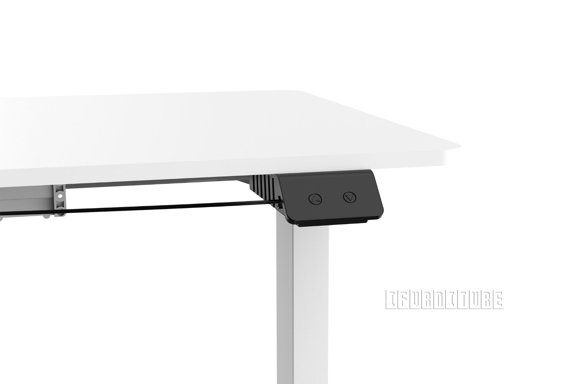 MATRIX 110 Adjustable Height Desk (White)