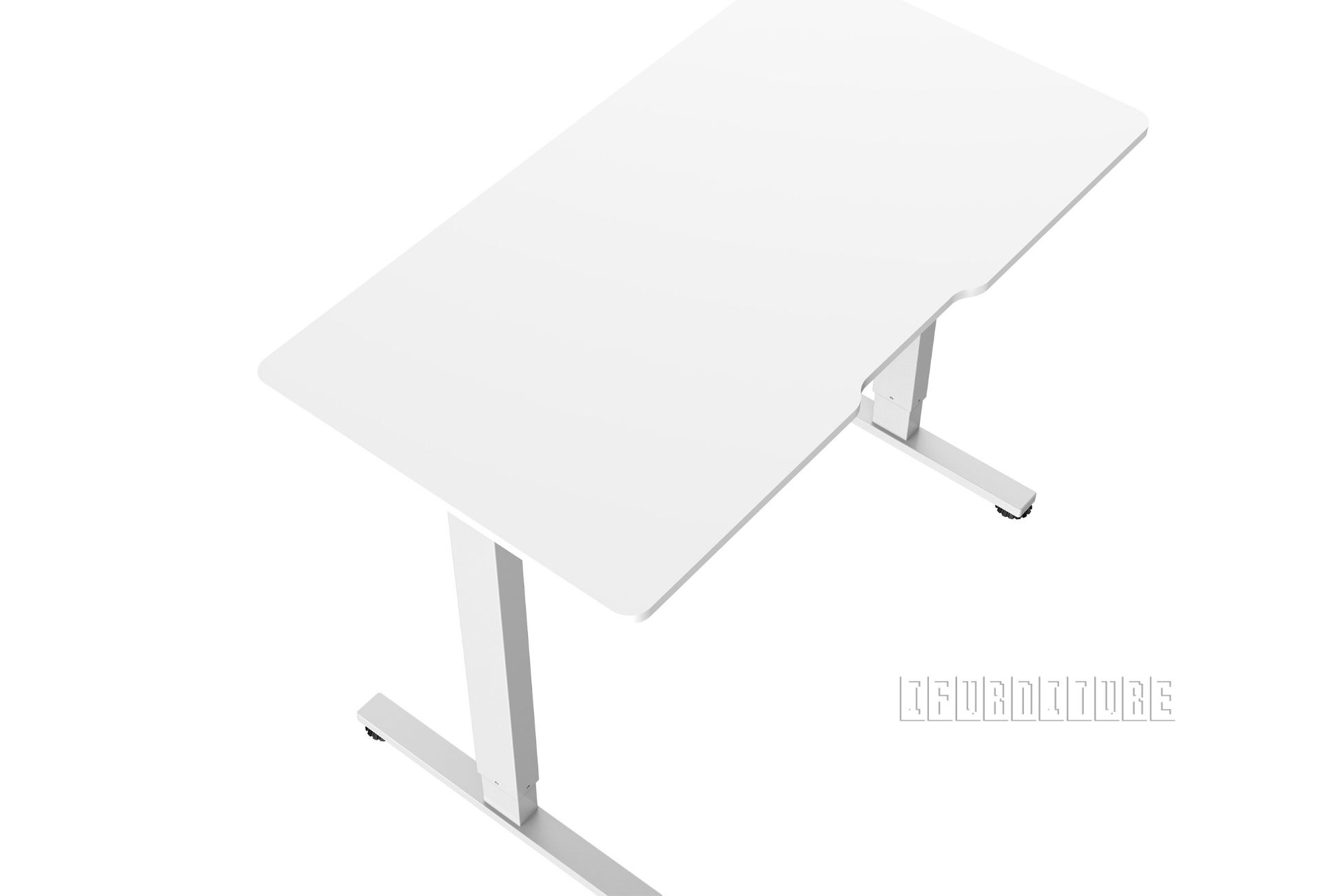 MATRIX 110 Adjustable Height Desk (White)