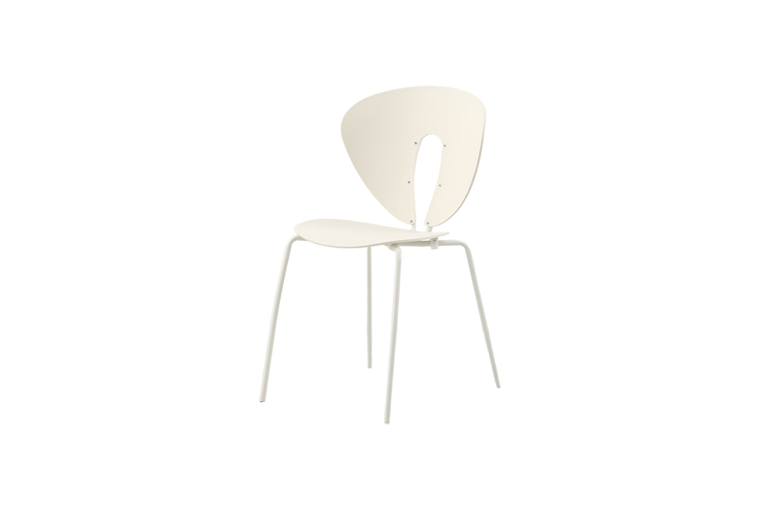 SLEEKLINE Stackable Dining Chair (White) - Each