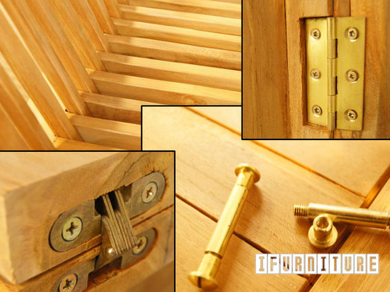 BALI Rectangular Solid Teak Table